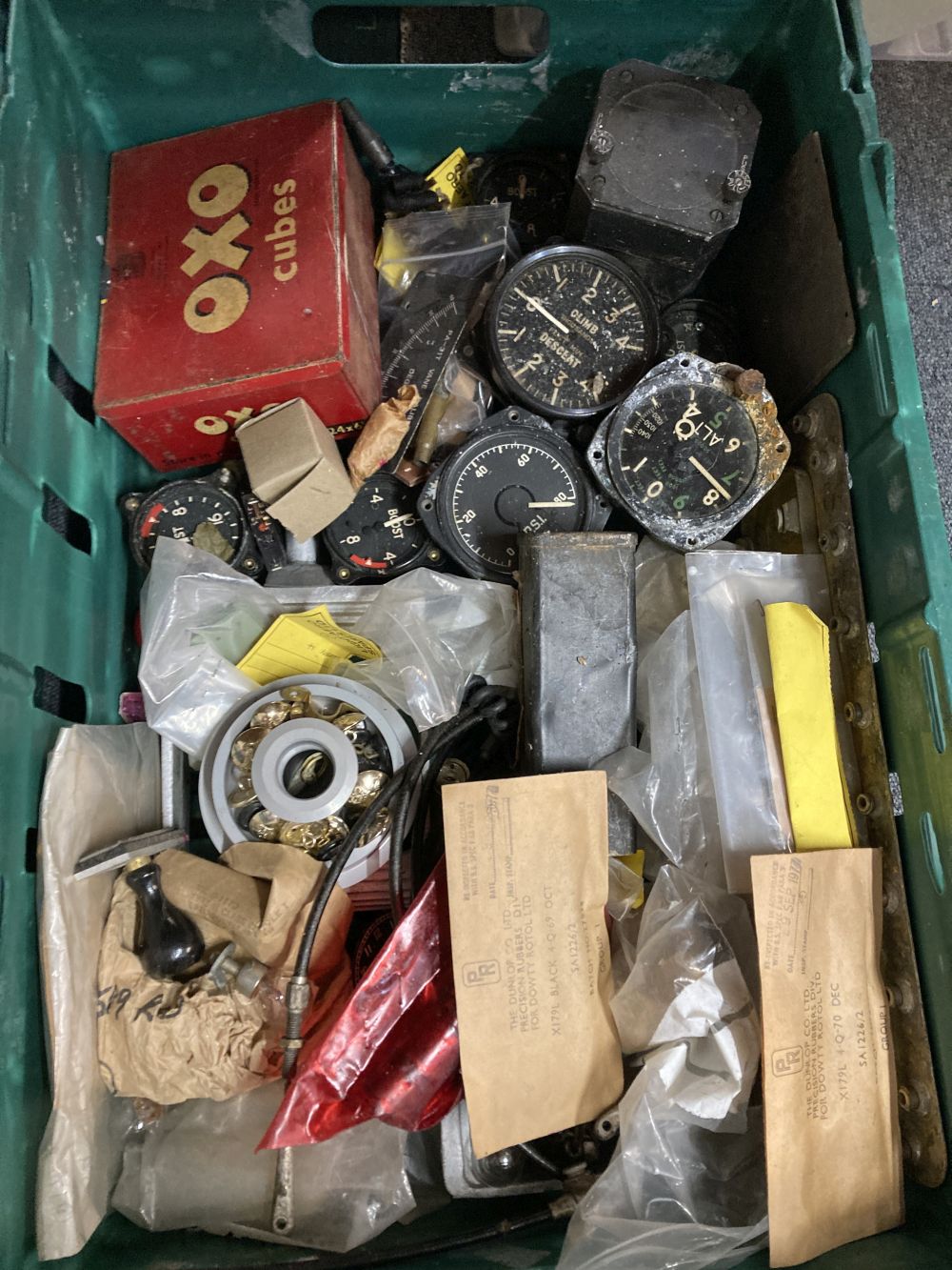 Lot 117 - Aircraft Spares. WWII and later aircraft