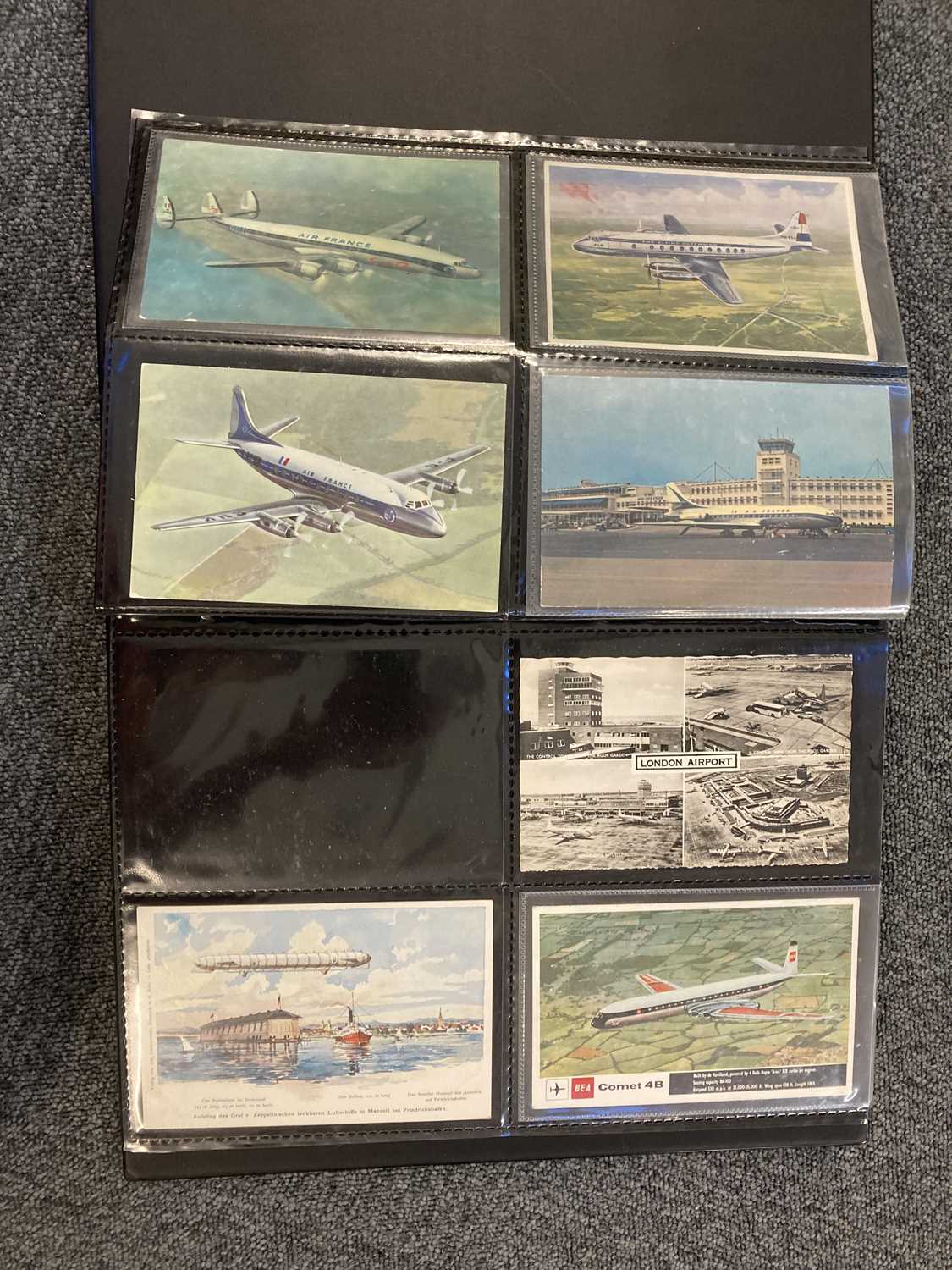 Lot 15 - Aviation Postcards. Collection of 196