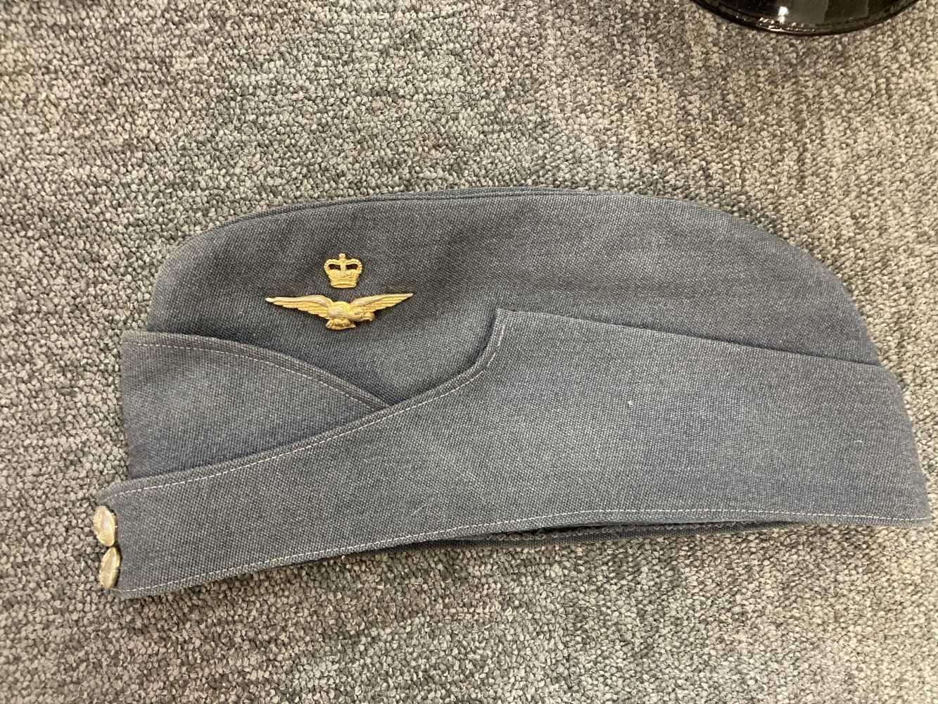 Lot 136 - RAF No 1 dress officer's cap, post WWII