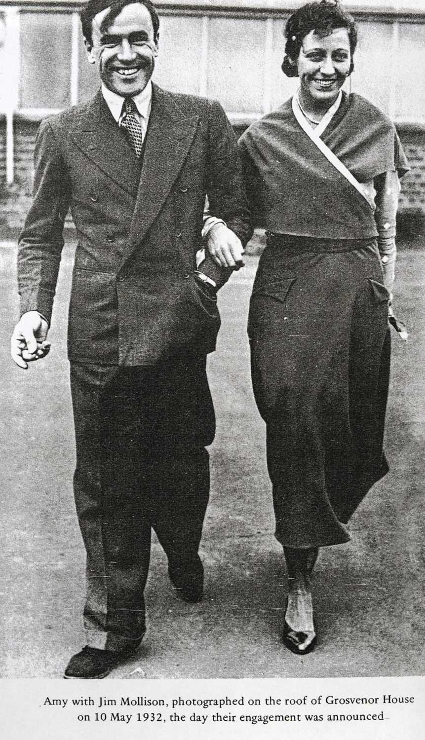 Lot 8 - Amy Johnson and Jim Mollison joint signatures,