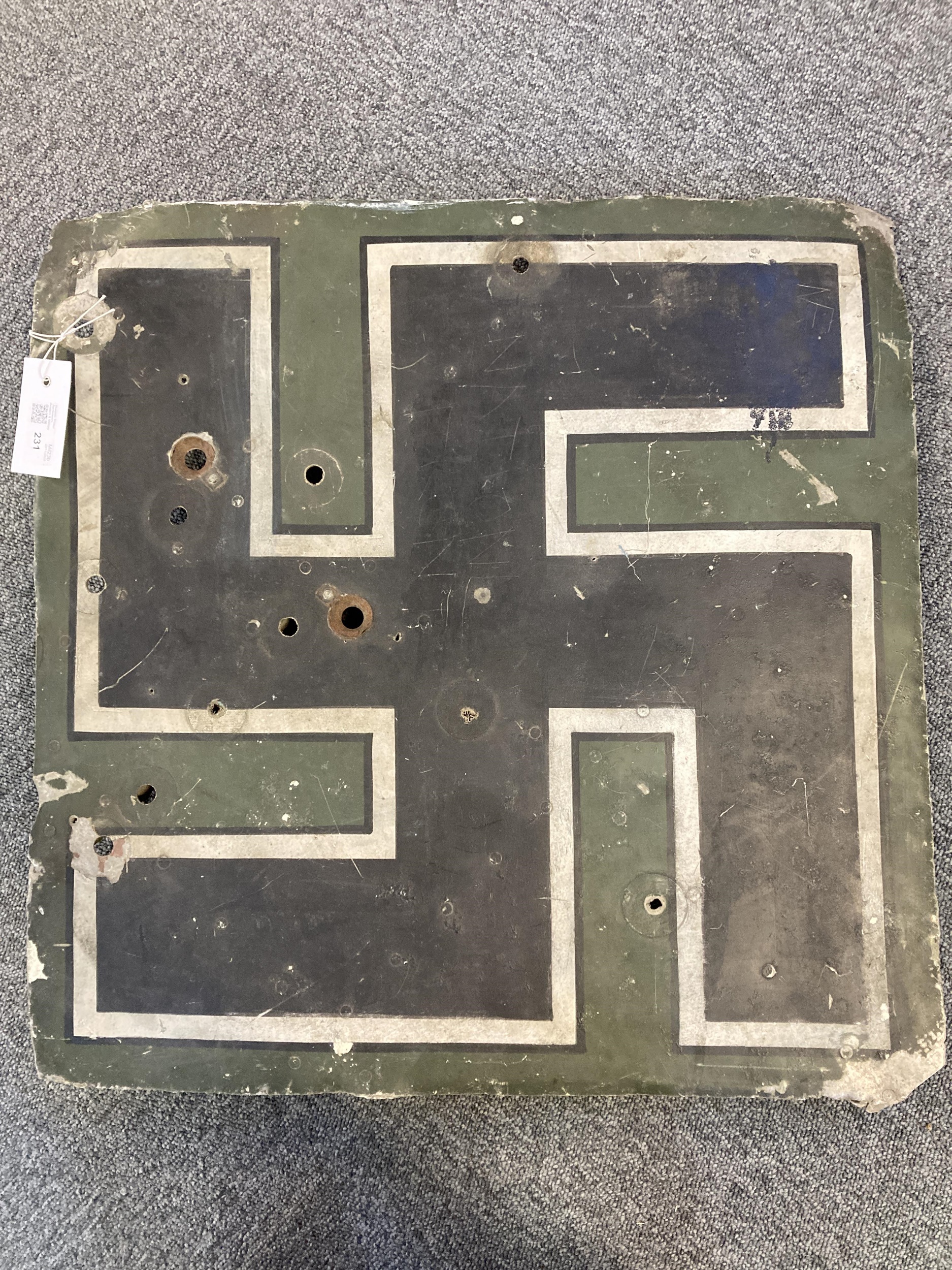 Lot 231 - Luftwaffe Panel. WWII German Luftwaffe