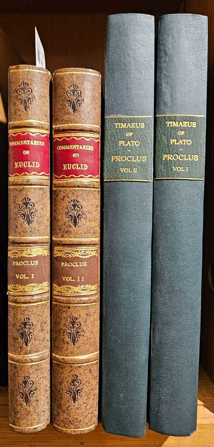 Lot 290 - Proclus. The Philosophical and Mathematical