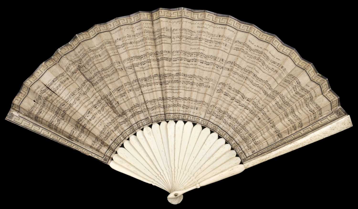 Lot 787 - Dance Fan. Eighteen of the most favorite