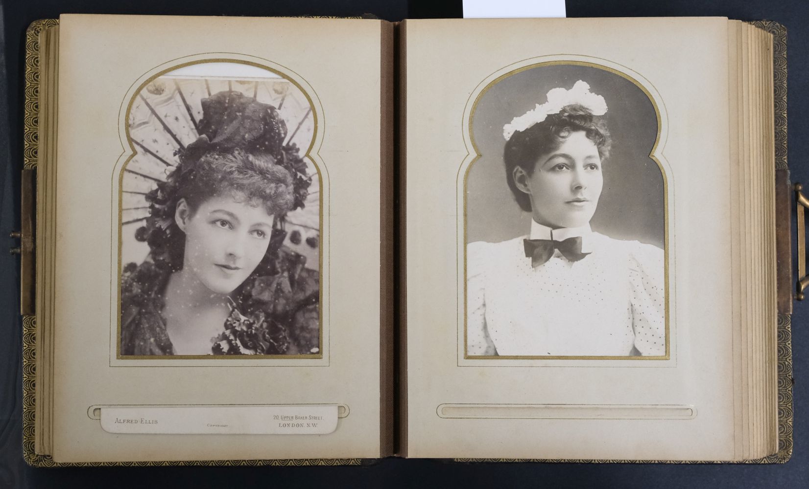 Lot 76 - Victorian Actresses. An album of 27 cabinet