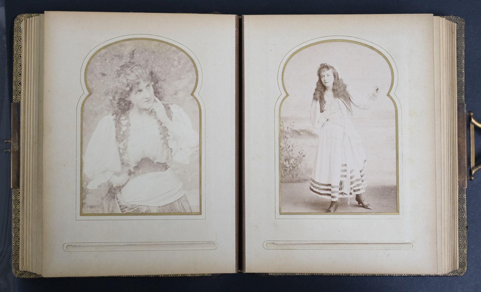Lot 76 - Victorian Actresses. An album of 27 cabinet