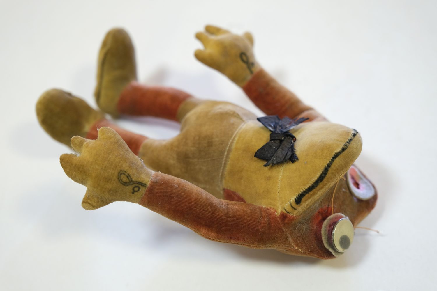 Lot 451 - Deans Rag Book Toy. Flip The Frog soft toy,