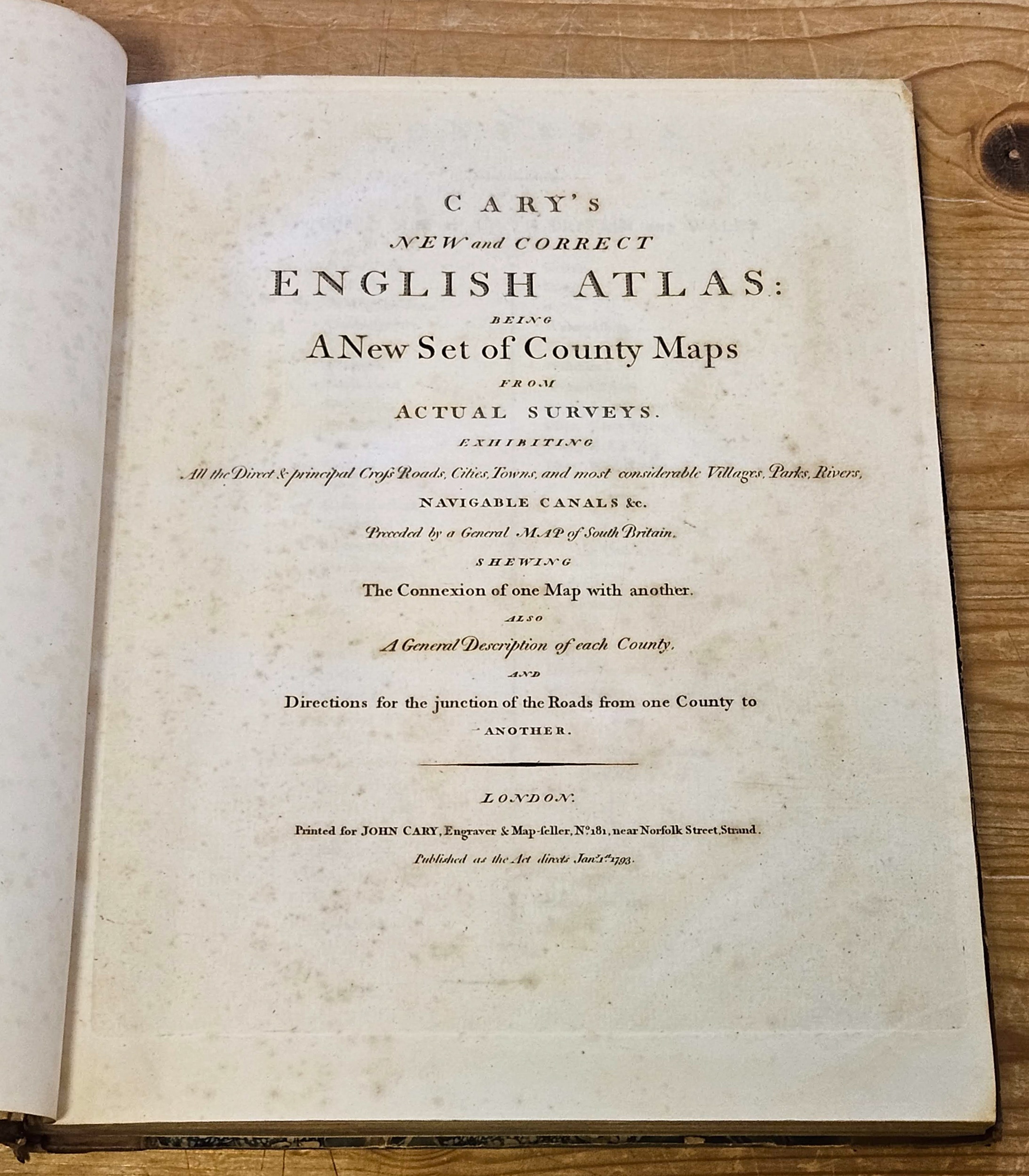 Lot 28 - Cary (John). Cary's New and Correct English