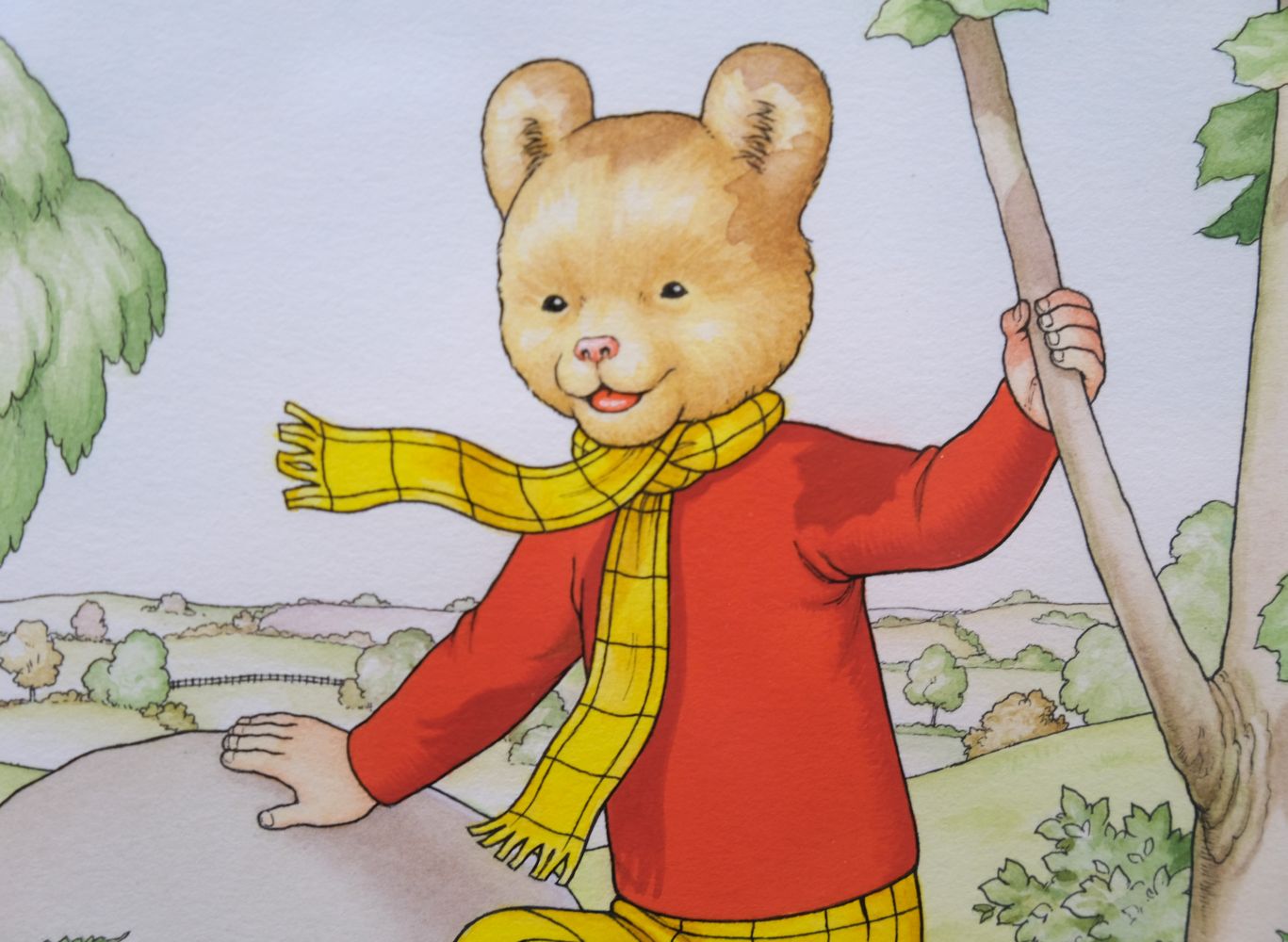 Lot 471 - Harrold (John, 1947-). Rupert Bear, original