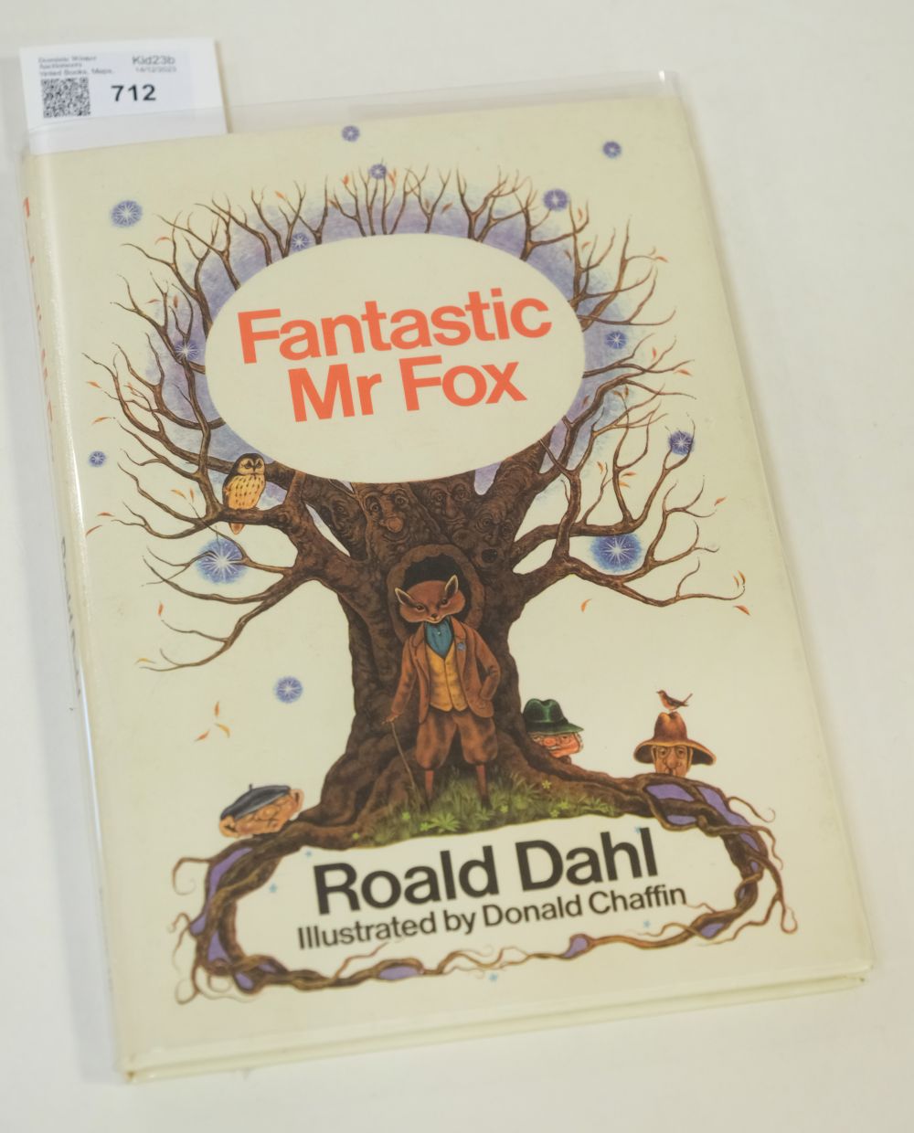Lot 712 - Dahl (Roald). Fantastic Mr Fox, illustrated