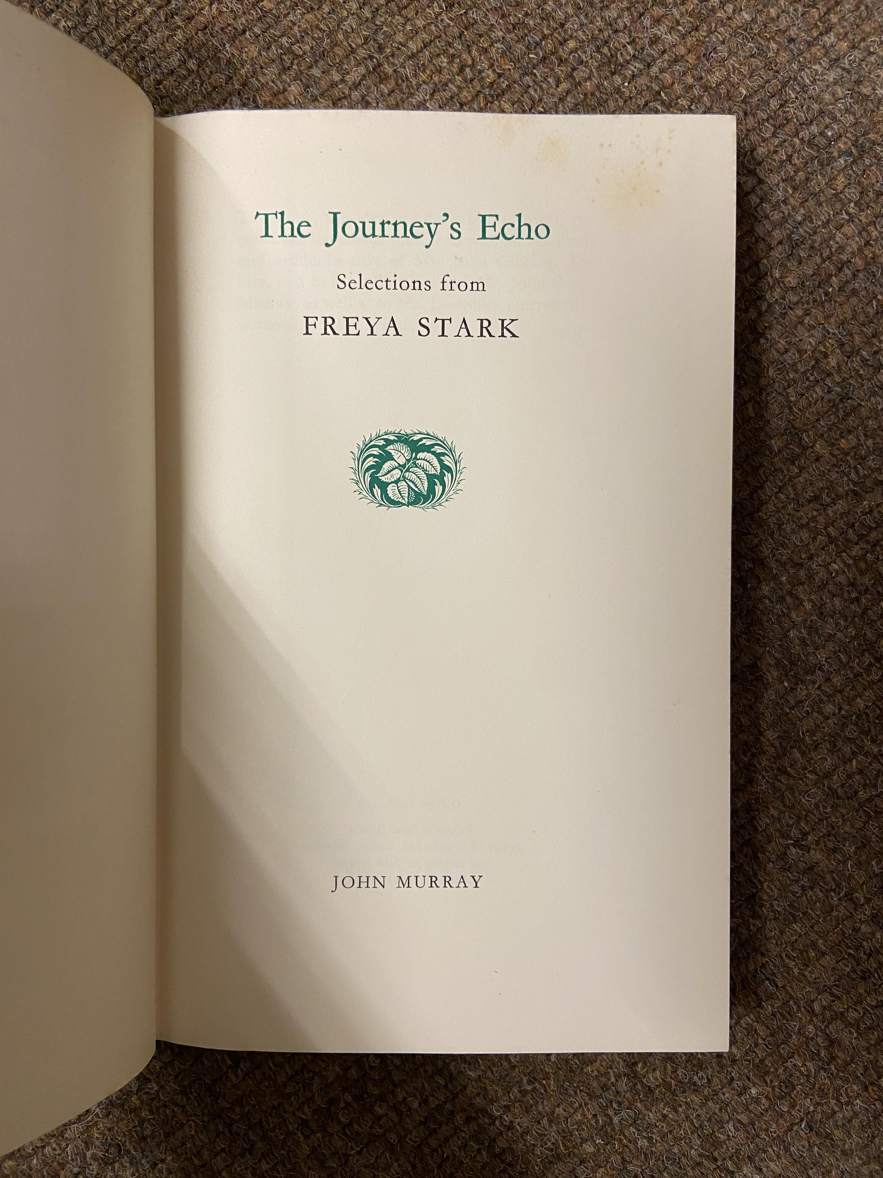 Lot 14 - Stark (Freya). Letters from Syria, London: