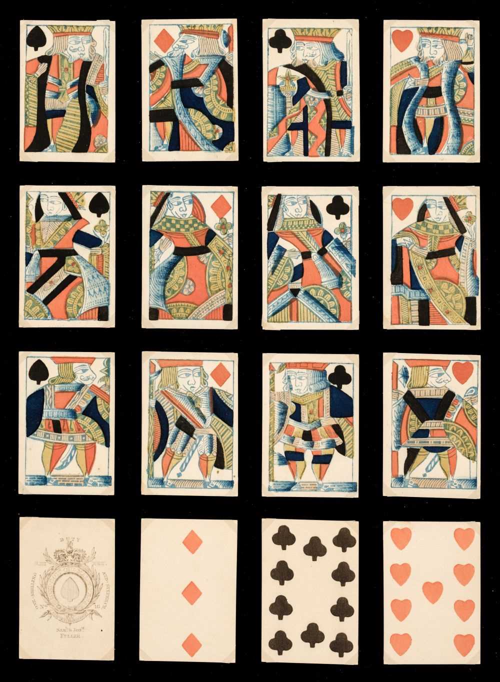 Lot 278 - English playing cards. Standard pattern type