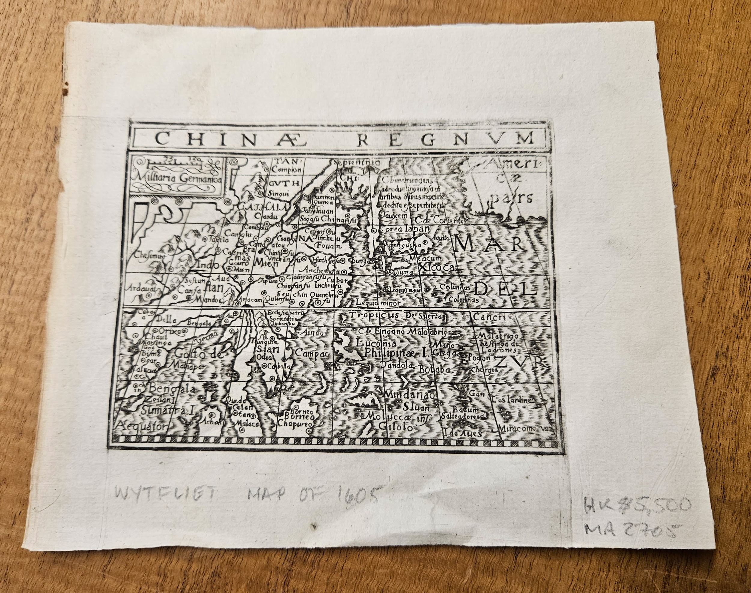 Lot 131 - Wytfliet (Cornelis). Four Maps of Japan,