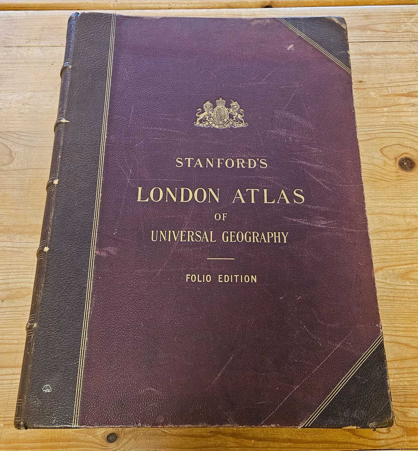 Lot 21 - Stanford (Edward). Stanford's London Atlas of