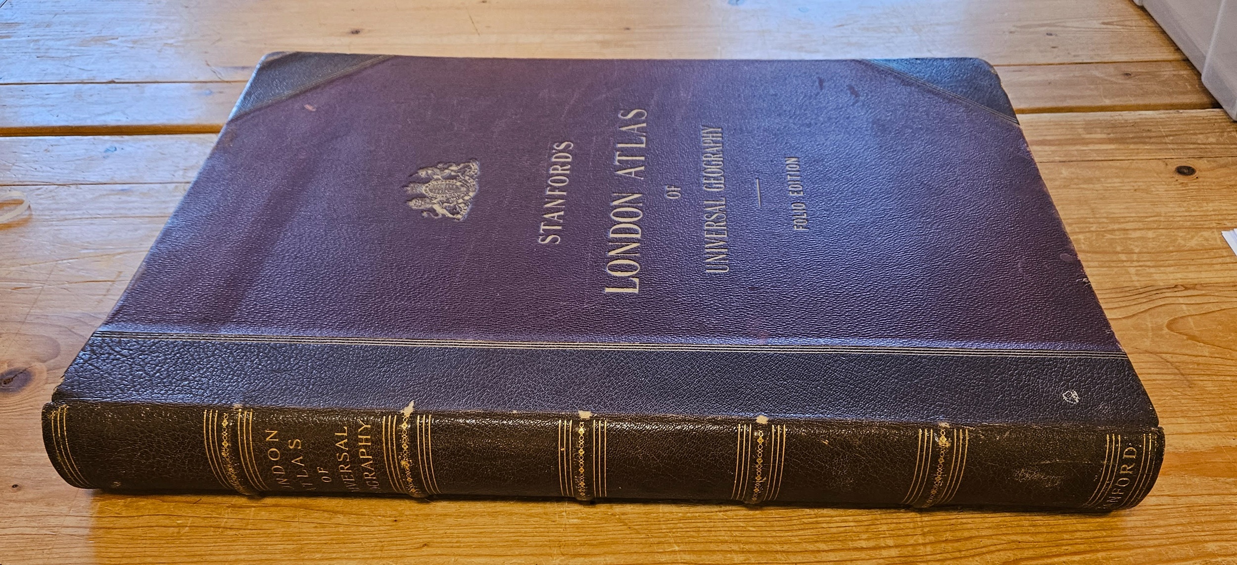 Lot 21 - Stanford (Edward). Stanford's London Atlas of