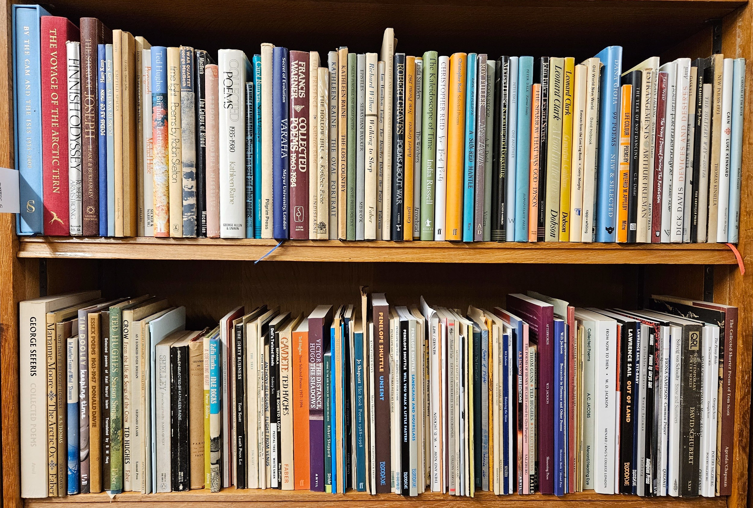 Lot 369 - Modern Poetry. A large collection of over