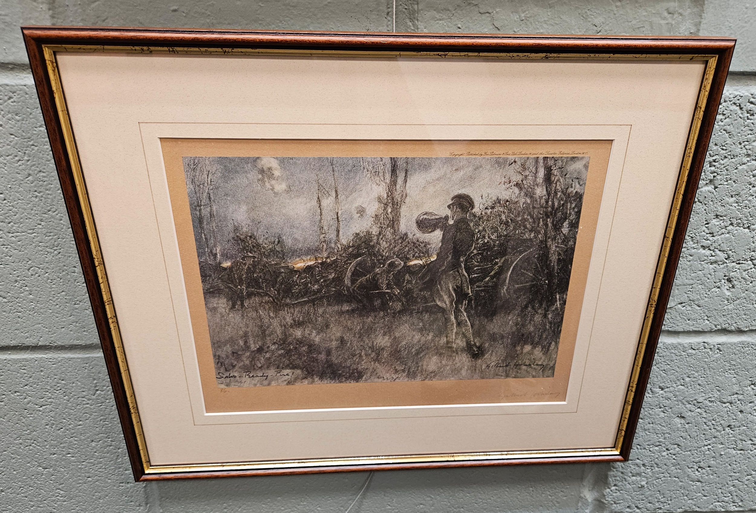 Lot 160 - Holiday (Gilbert). Four prints of World War