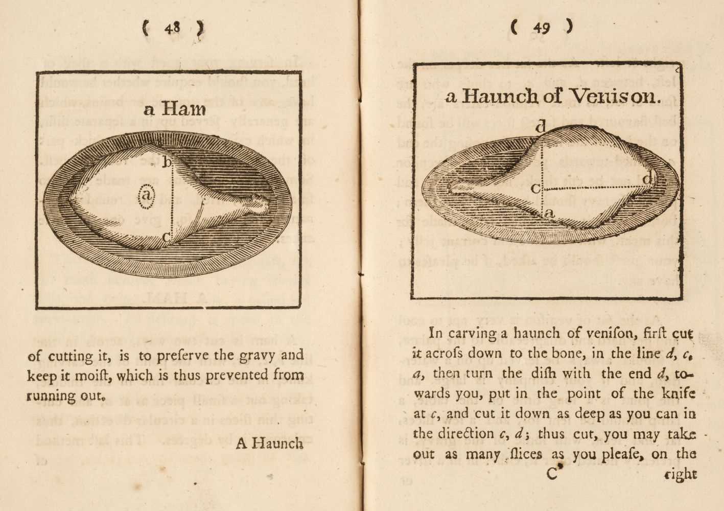 Lot 241 - Trusler, John. The Honours of the Table