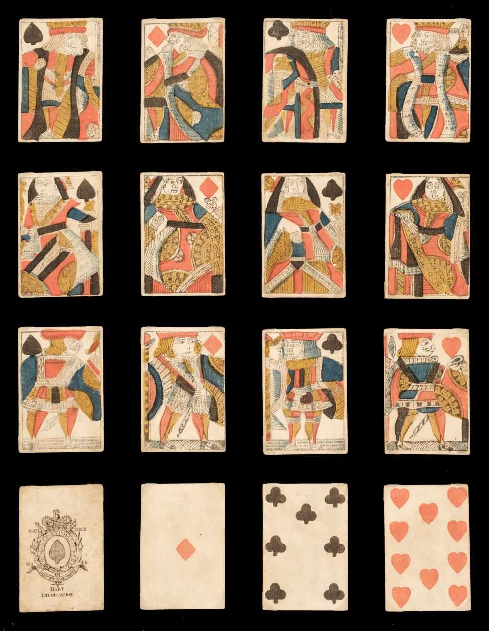 Lot 361 - English playing cards. Standard pattern type