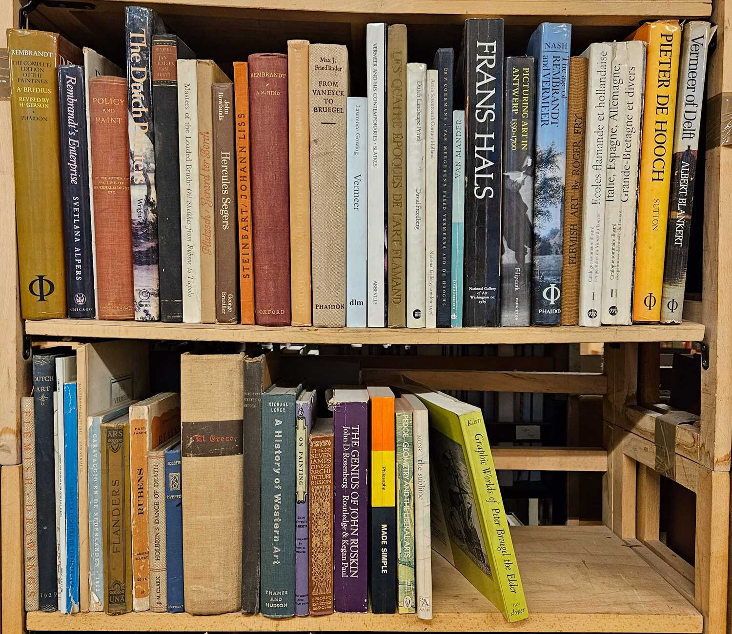 Lot 330 - Wilenski (R. H.). Flemish Painters 1430-1830,