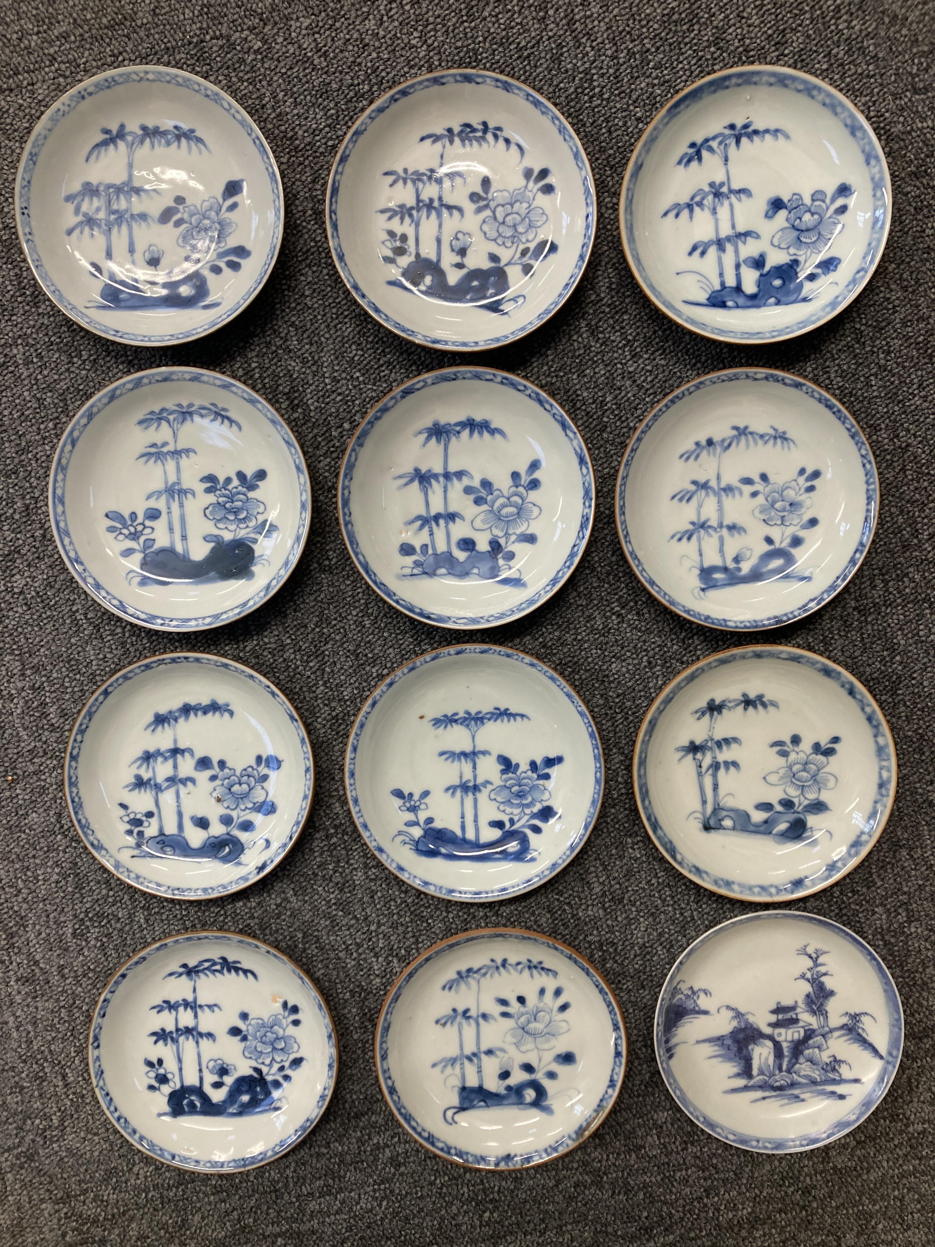 Lot 600 - Nanking Cargo. A collection of 11 Chinese