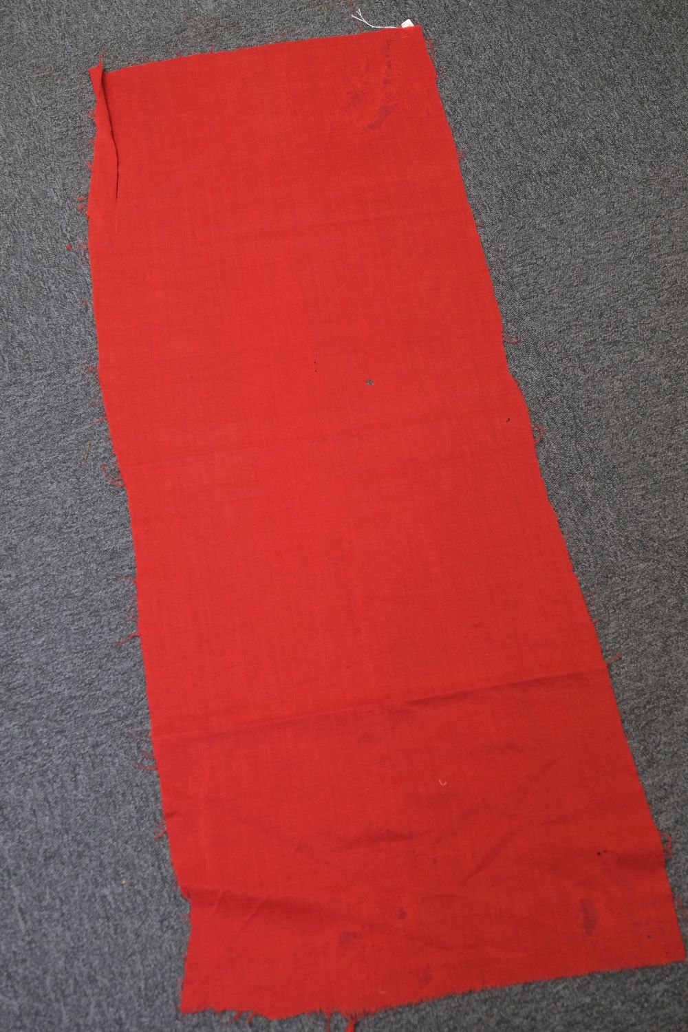 Lot 690 - Fabric. A collection of red 18th century