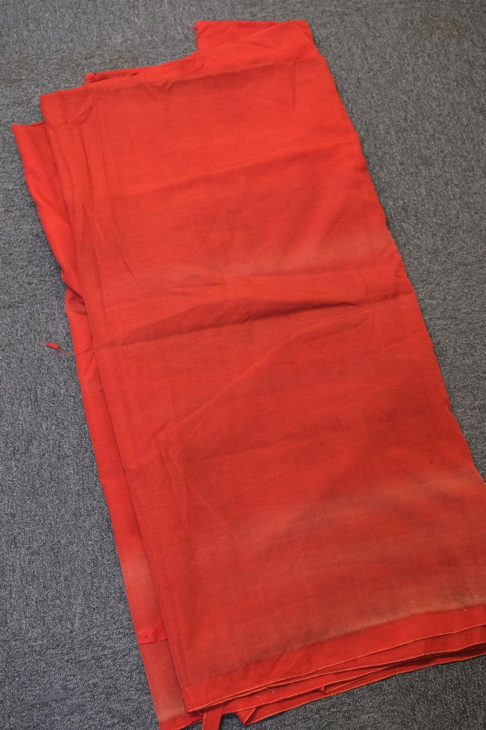 Lot 690 - Fabric. A collection of red 18th century