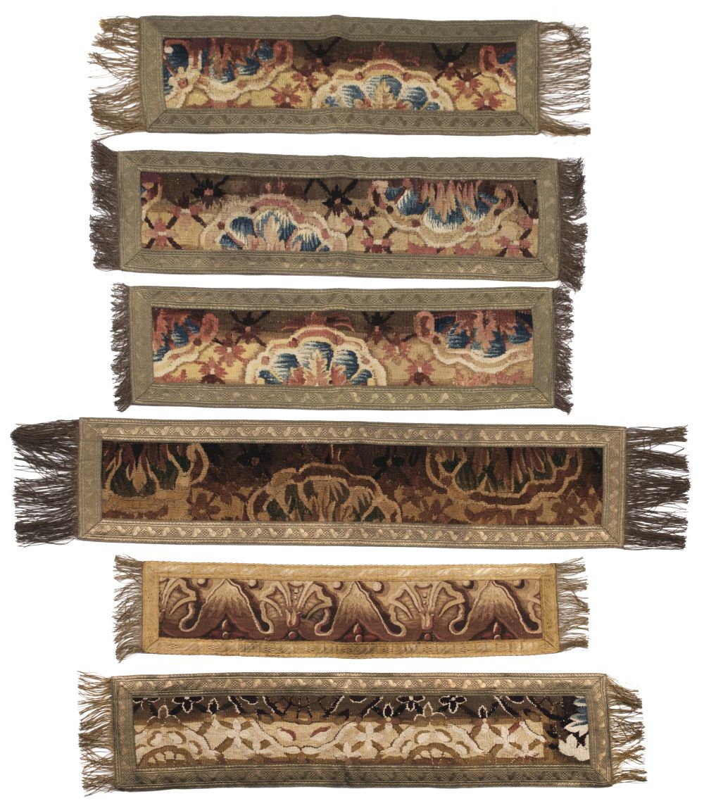 Lot 706 - Tapestry Runners. A collection of 6 runners