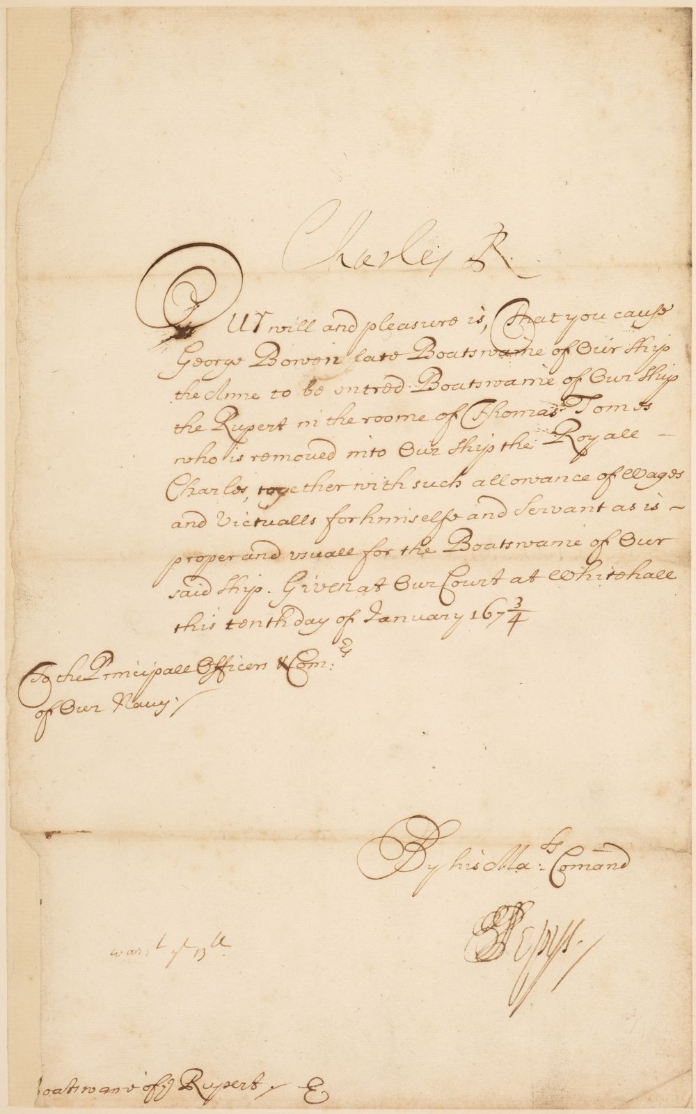 Lot 28 - Pepys, Samuel. Braybrooke (Richard Griffin,