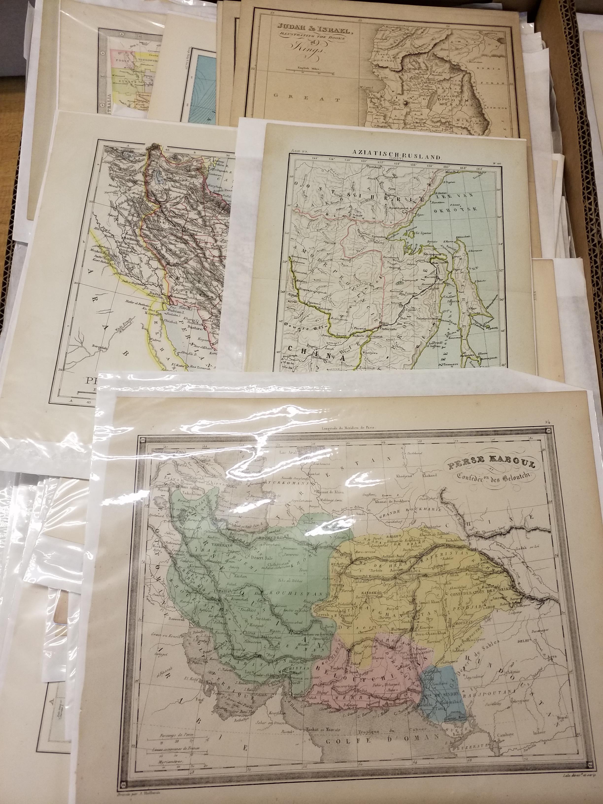 Lot 27 - Foreign Maps. A collection of approximately