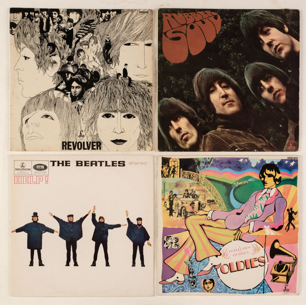 Lot 132 - The Beatles. Collection of 17 Beatles vinyl