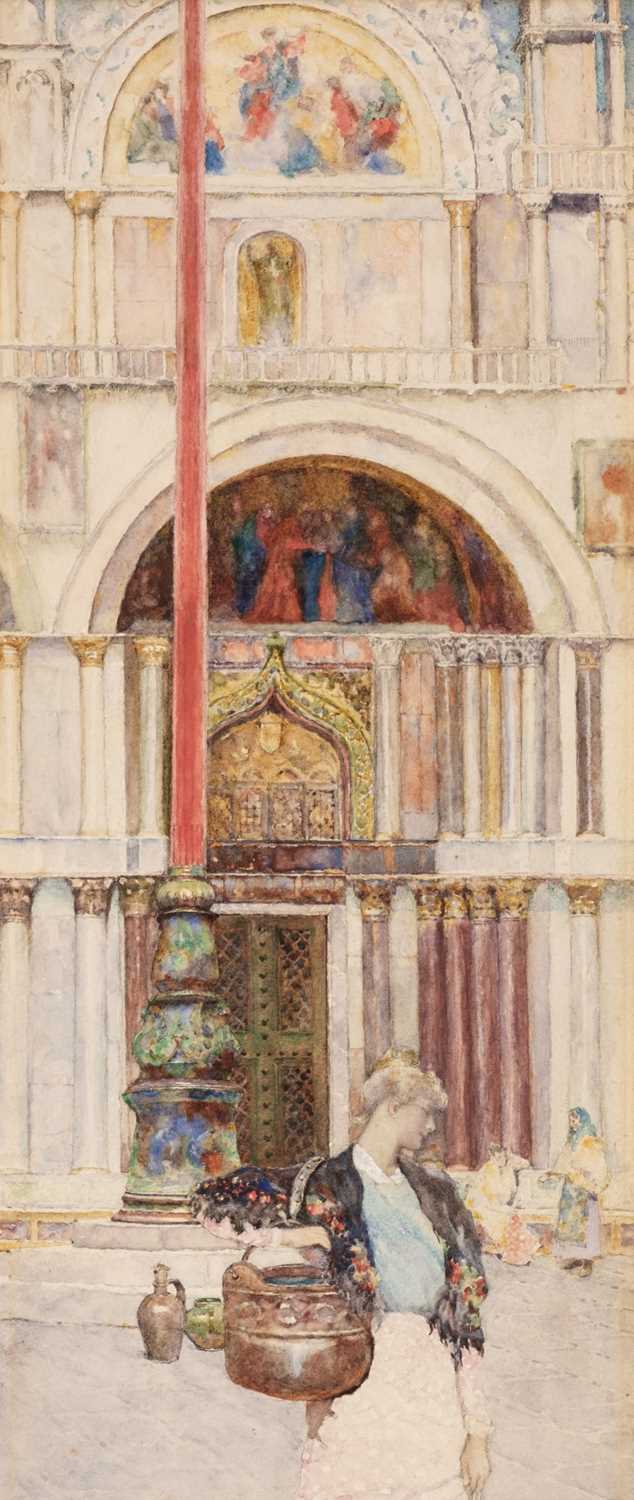 Lot 320 - Woodlock (David, 1842-1929). Flower Girl, St