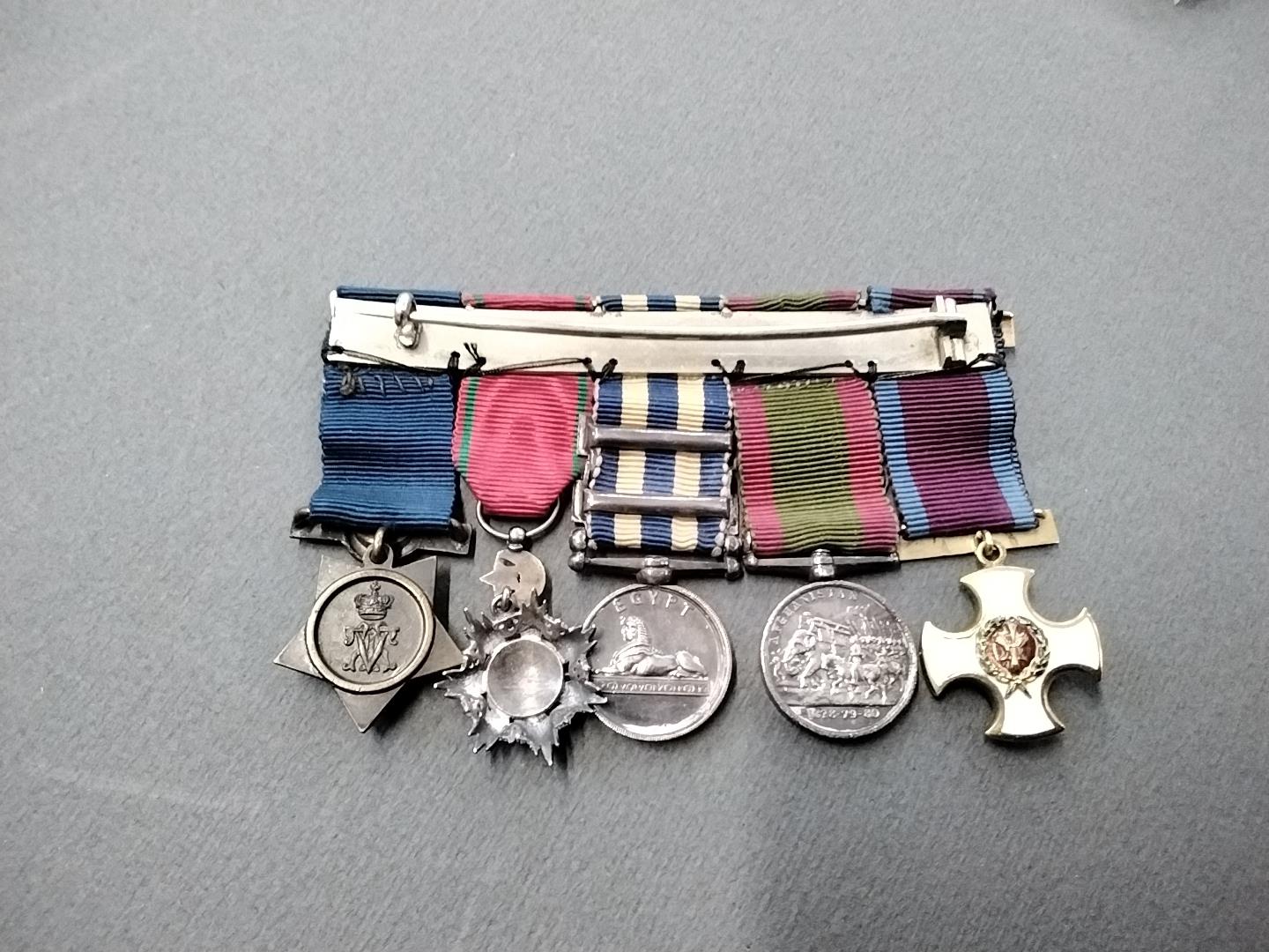 Lot 53 - Miniature medals attributed to Surgeon