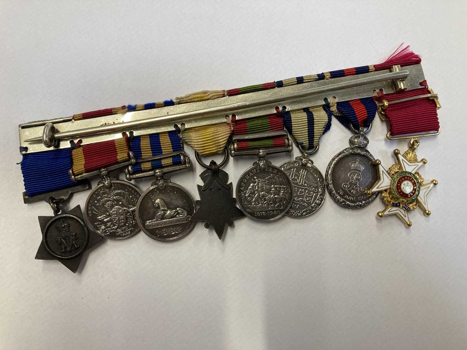 Lot 31 - Miniature dress medals attributed to Colonel
