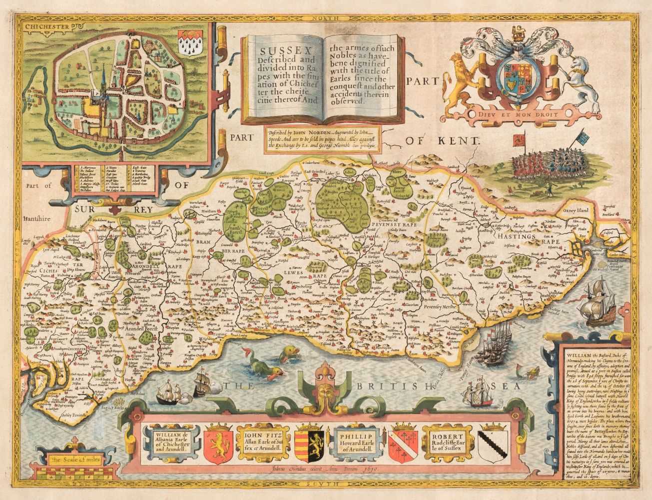 Lot 116 - Sussex. Norden (John & Speed, John), Sussex