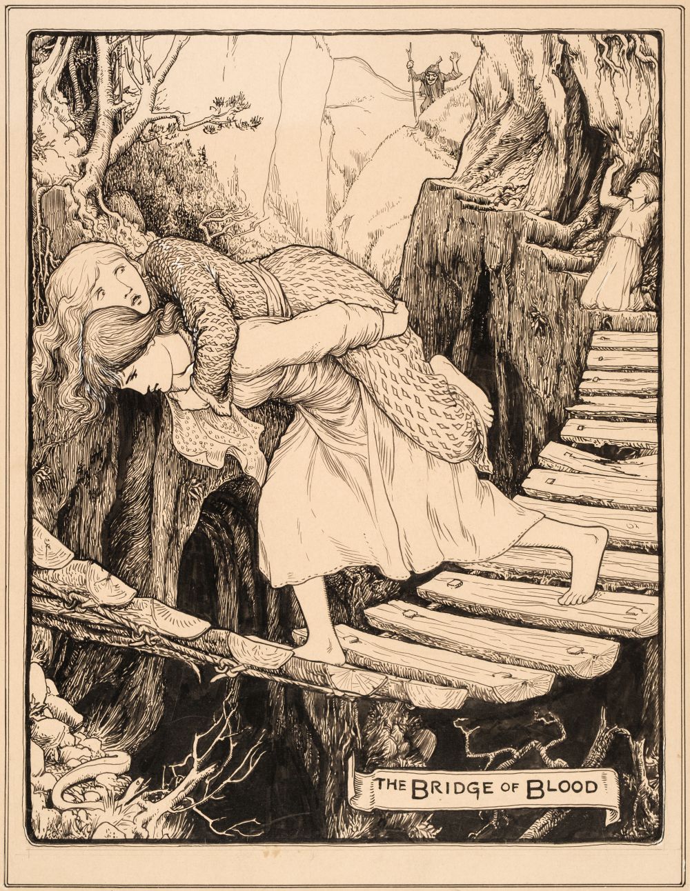 Lot 548 - Batten (John Dickson, 1860-1932). The Bridge