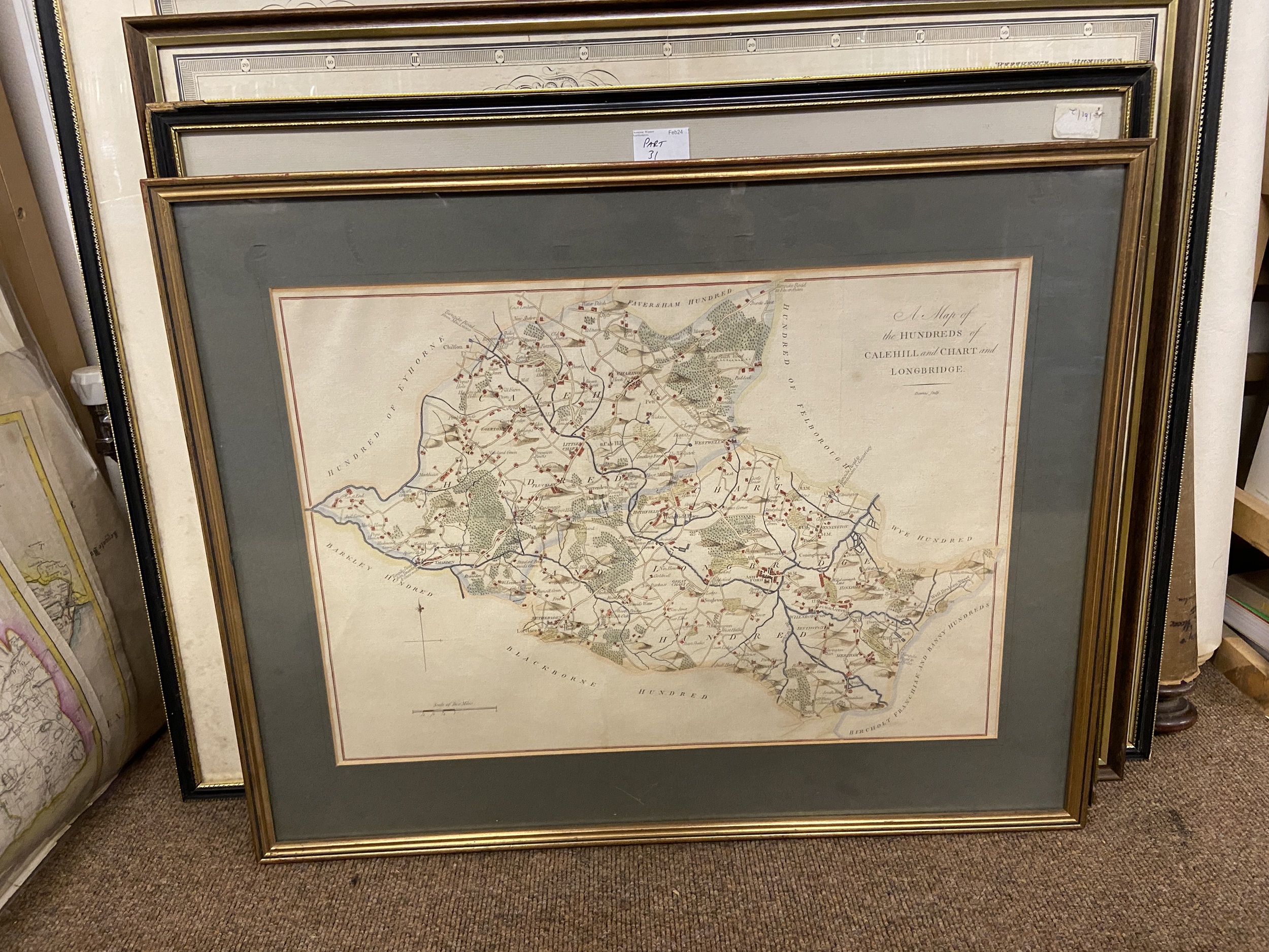 Lot 31 - Maps. A collection of approximately 40 maps,