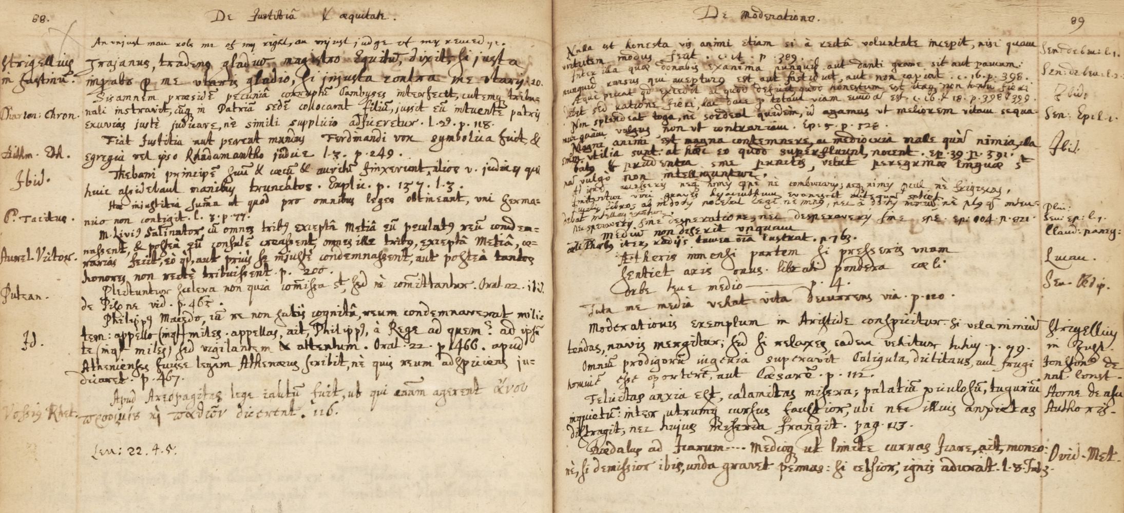 Lot 22 - Manuscript Commonplace Book by Thomas Tarne