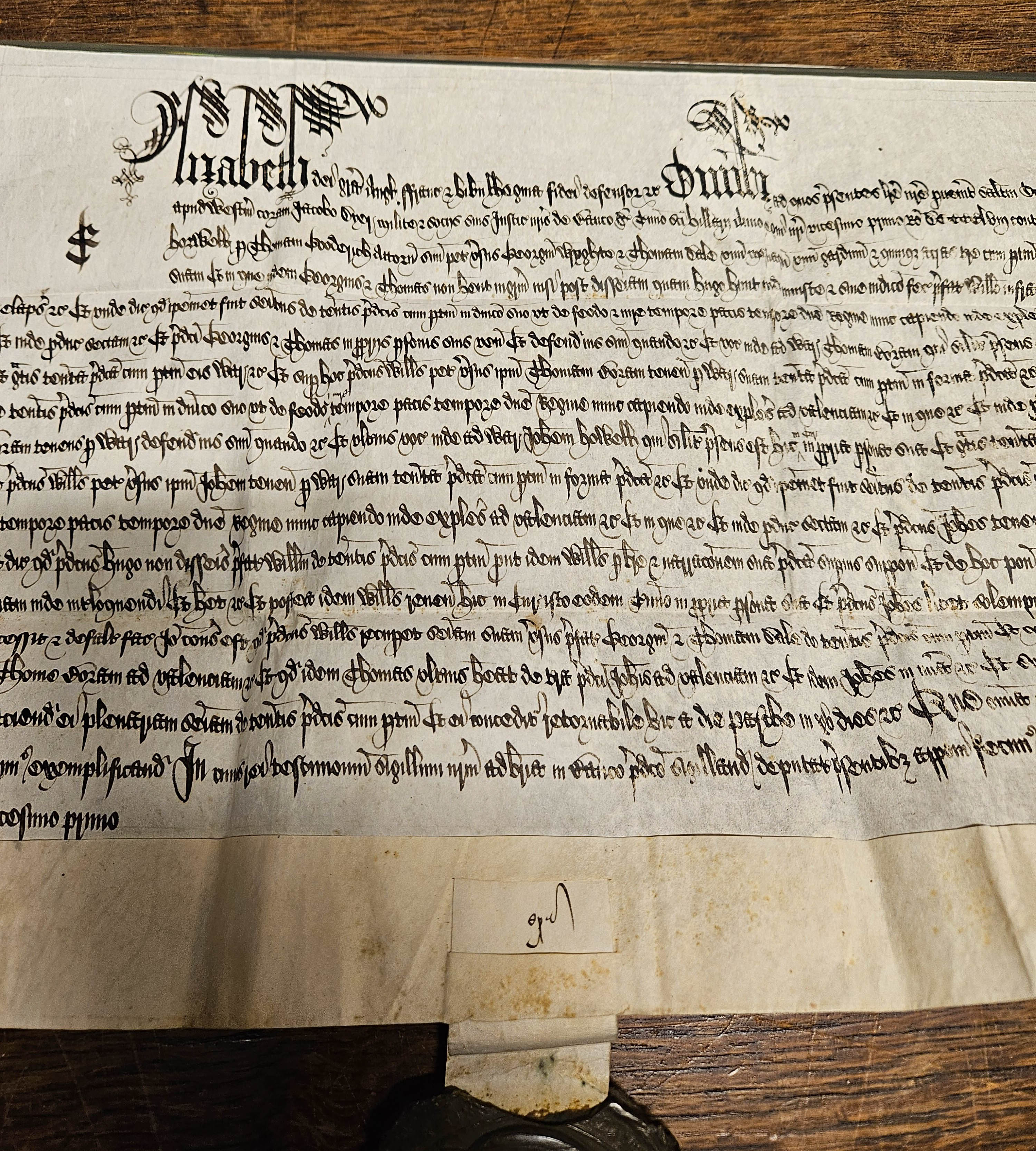 Lot 7 - Henry VIII. Seal of the Court of Common Pleas