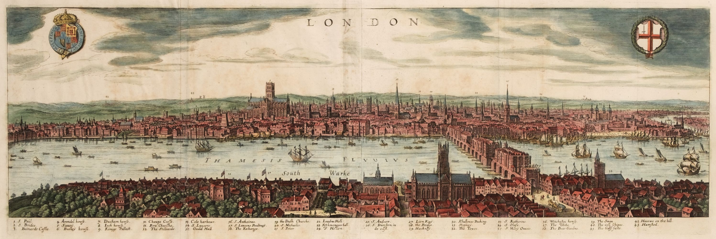 Lot 90 - London. Merian (Matthaus), London, published