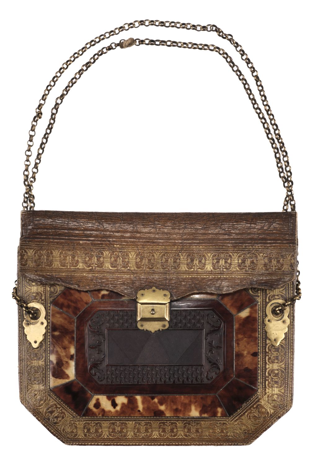 Lot 767 - Reticule. A Regency bag or document pouch,