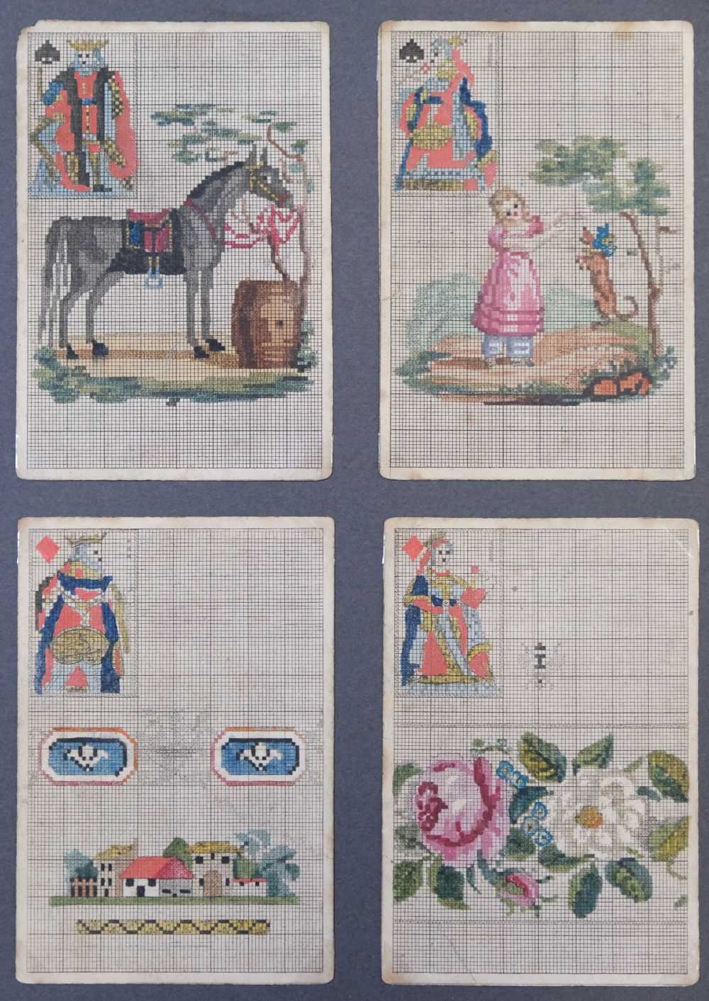 Lot 713 - Berlin Chart Playing Cards. Jeu des Petits