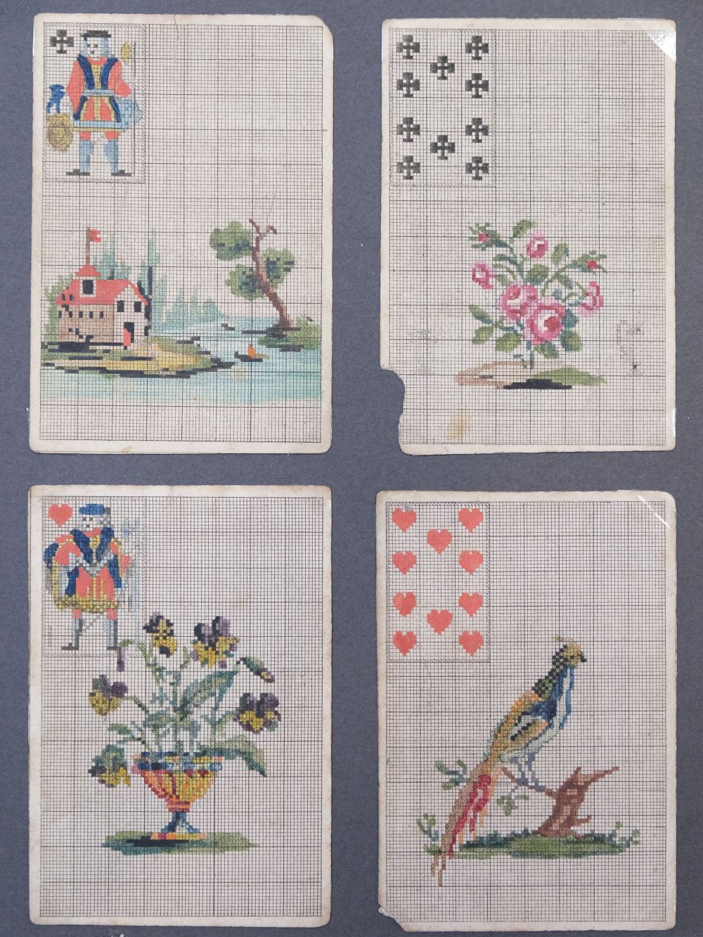 Lot 713 - Berlin Chart Playing Cards. Jeu des Petits