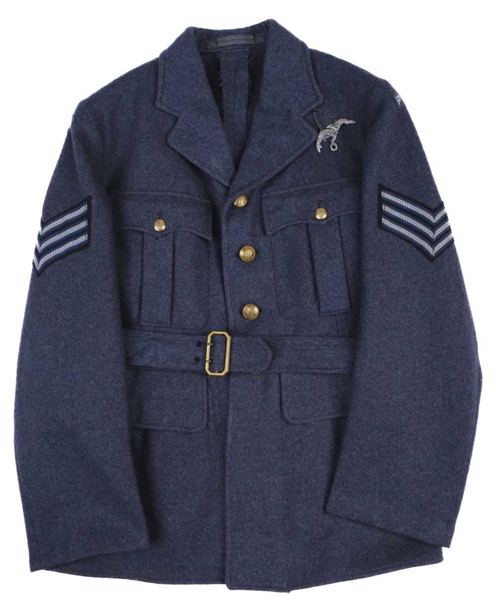 Lot 381 - Royal Air Force. WWII RAF tunic worn by a
