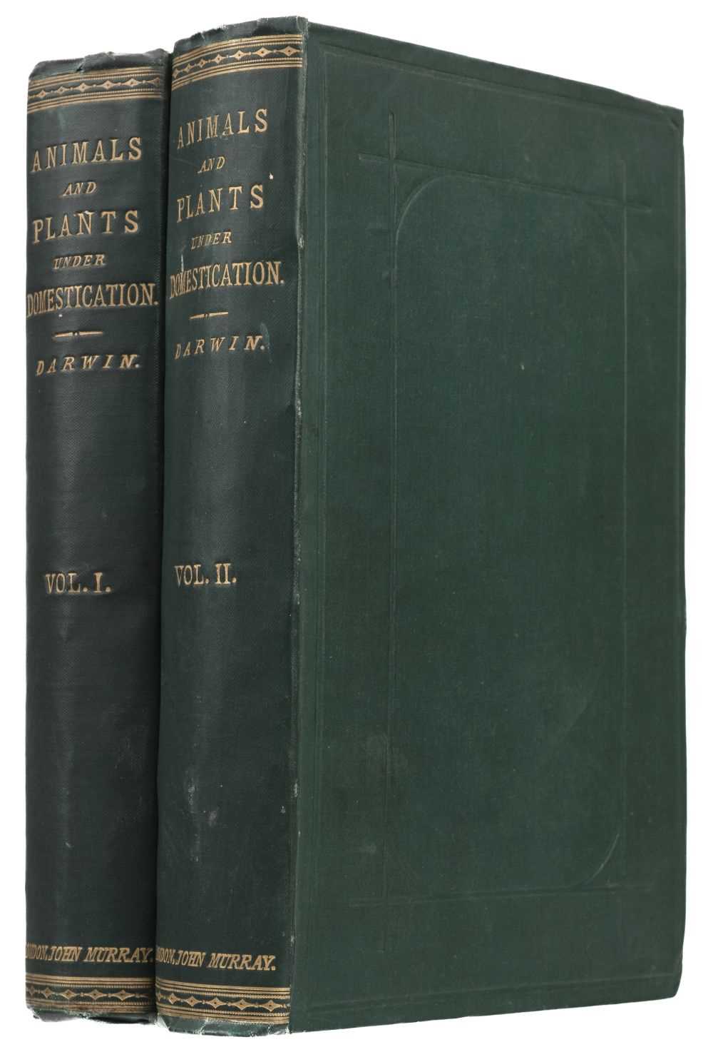 Lot 547 - Darwin (Charles). The Variation of Animals