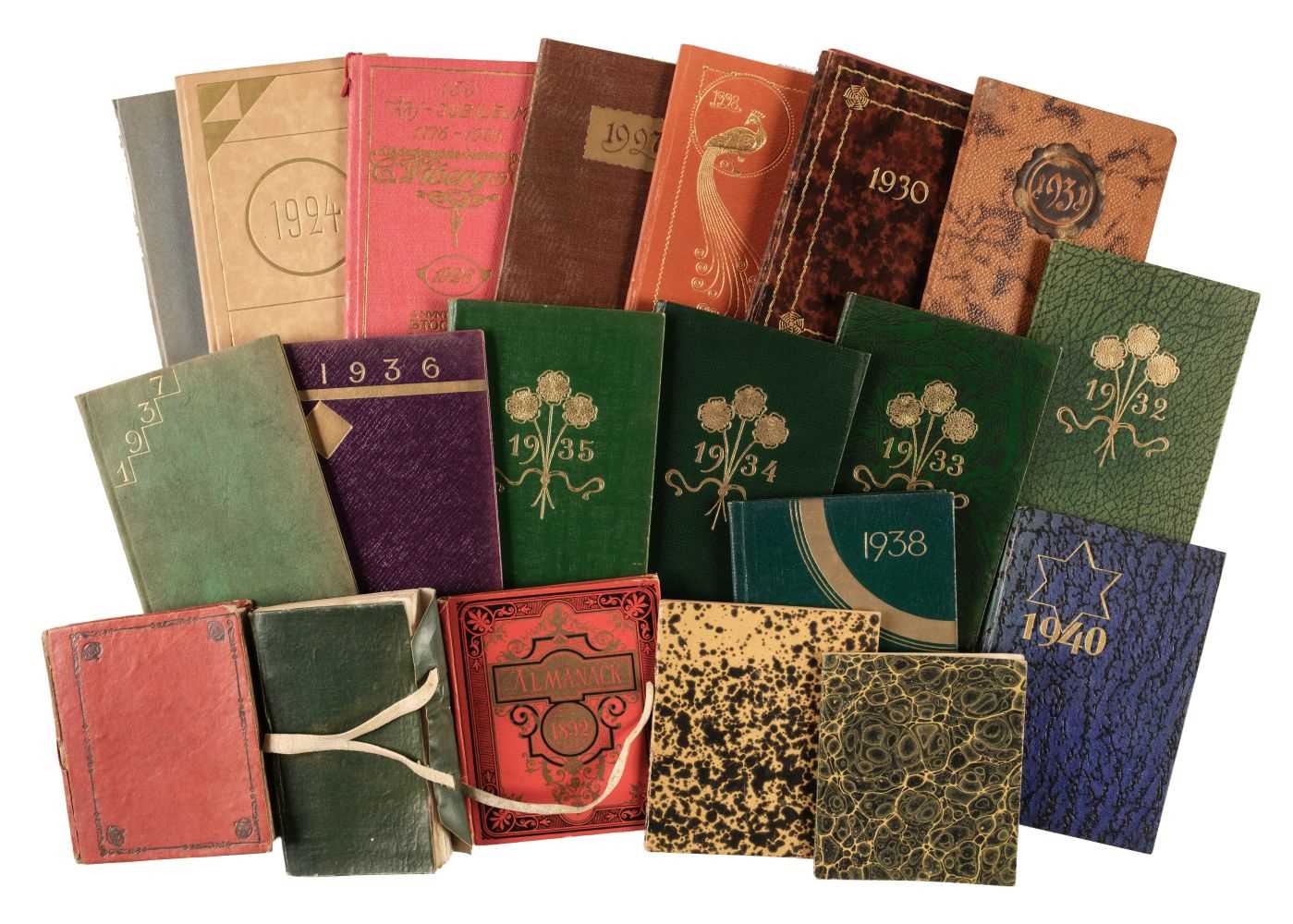 Lot 327 - Swedish Almanacs. A collection of 23