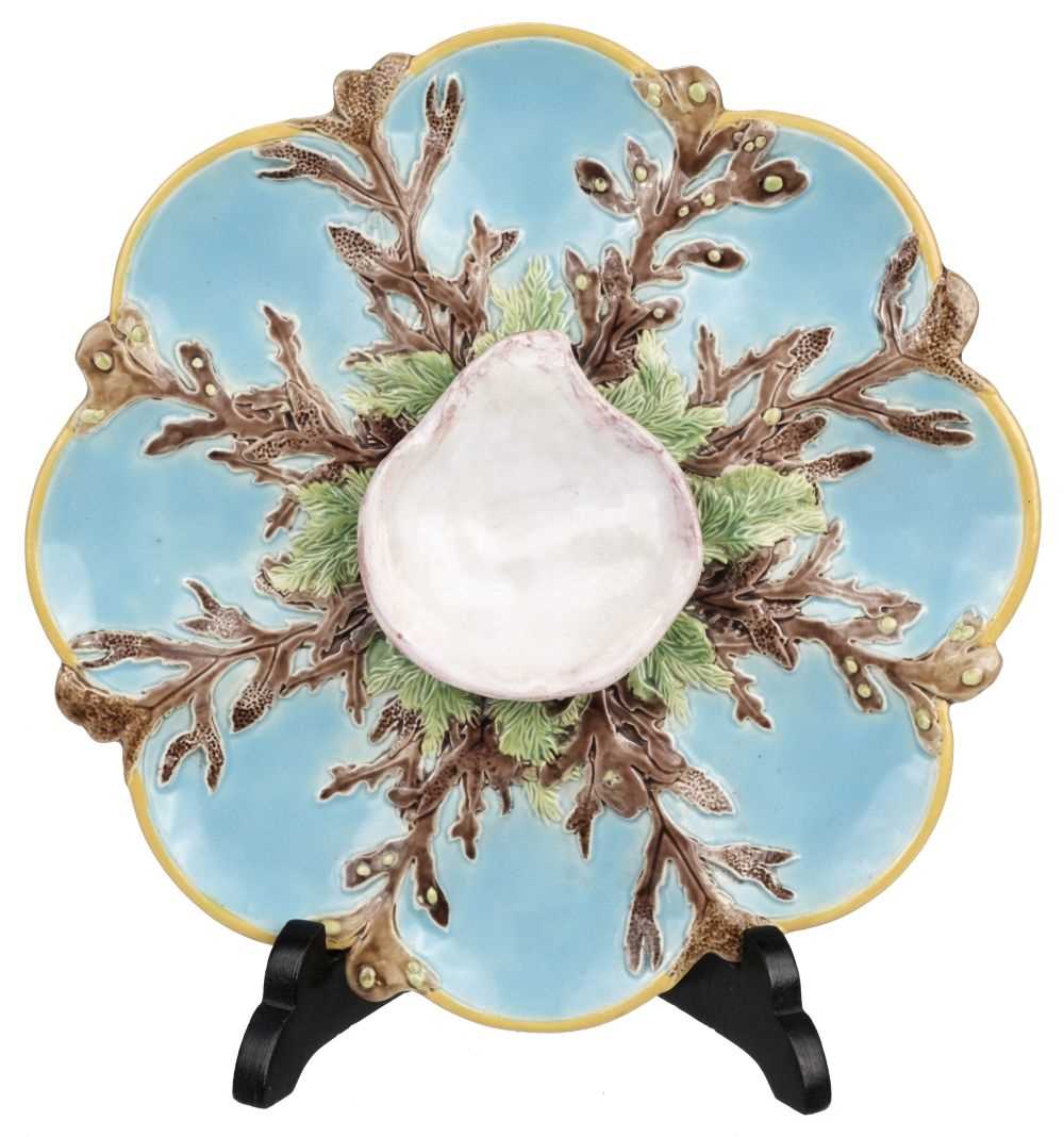 Lot 502 - Majolica. A Victorian Minton majolica fish