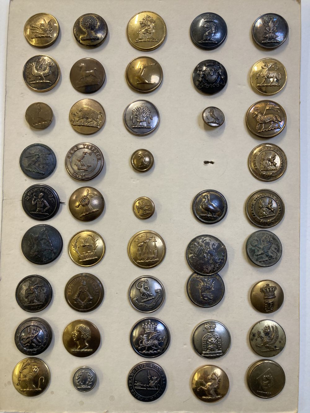 Lot 660 - Livery Buttons. A collection of