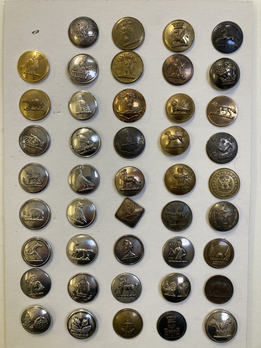 Lot 661 - Livery Buttons. A collection of 224 livery