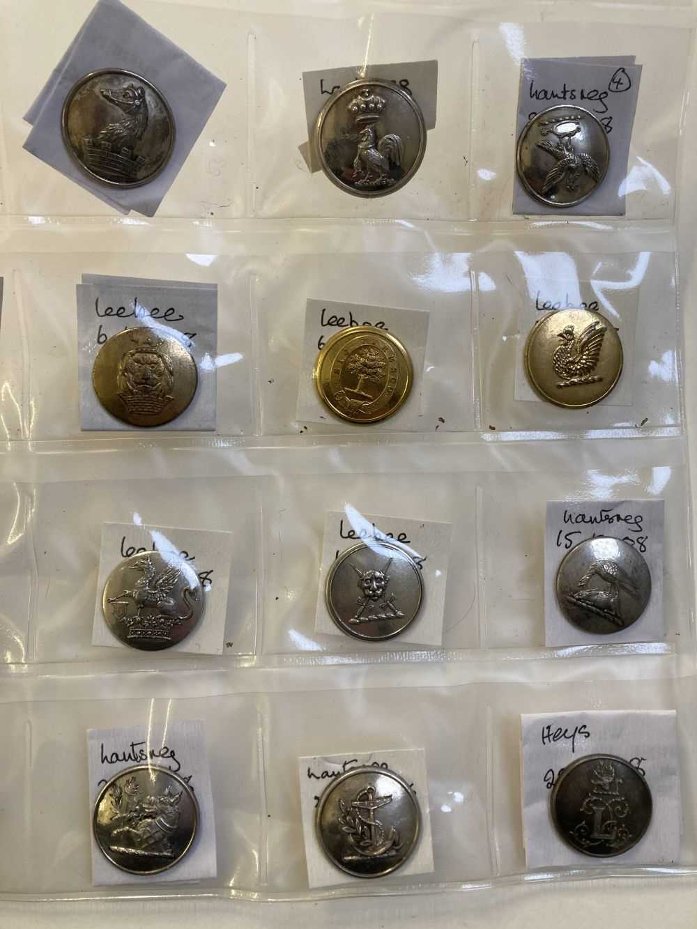 Lot 666 - Livery Buttons. A collection of approximatly
