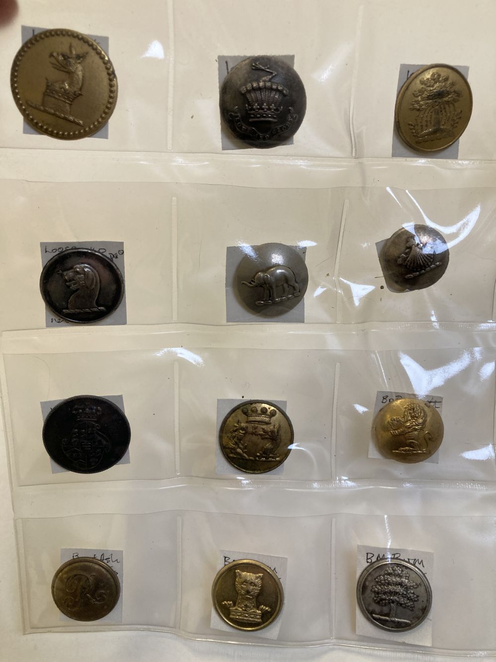 Lot 666 - Livery Buttons. A collection of approximatly